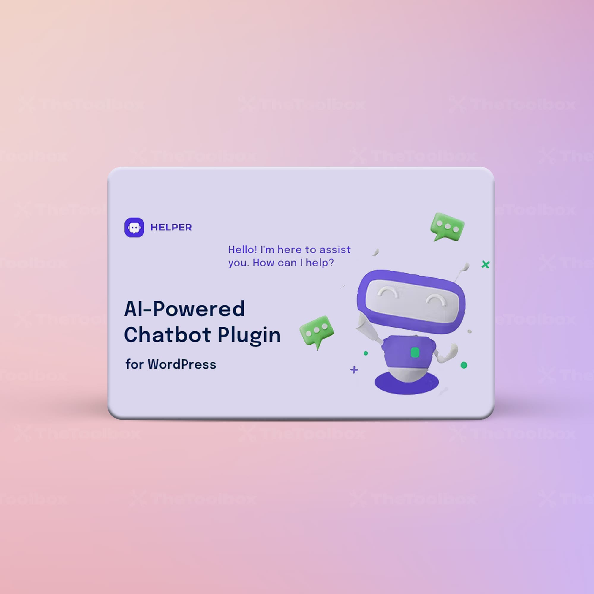 Helper OpenAI Chatbot for WordPress - The Toolbox GPL Club